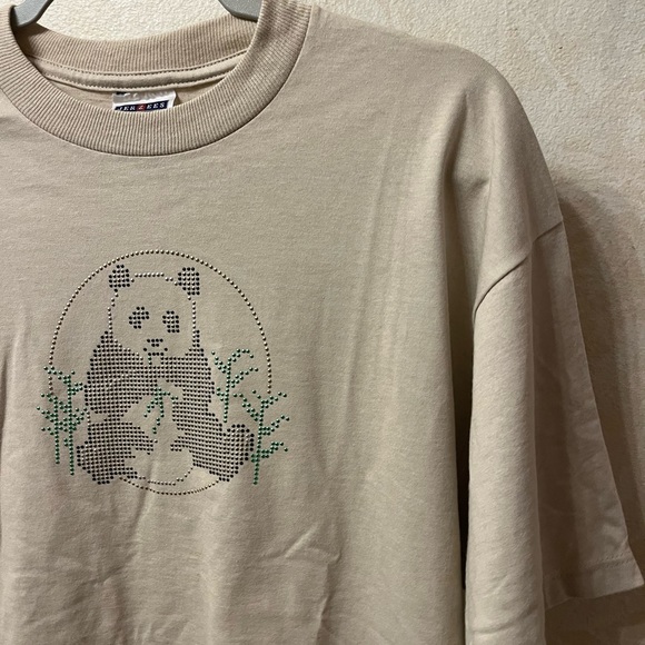 Jerzees | Shirts | Vintage Bejeweled Panda Tee | Poshmark